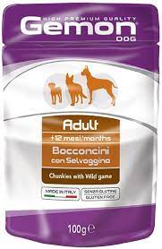 Gemon Dog Wildgame Pouch | Buy Gemon Wet Food at PetFoodCyprus.com